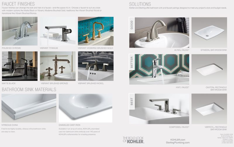 KOHLER ® bathroom faucets and shower fittings available in a wide range ...